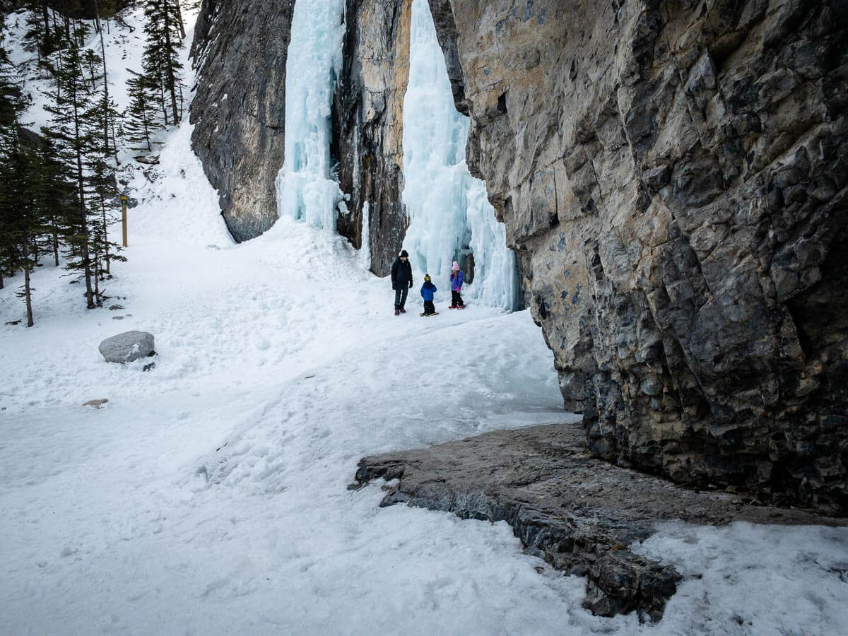 Grotto Canyon Ice Walk in Kananaskis Country - Travel Banff Canada