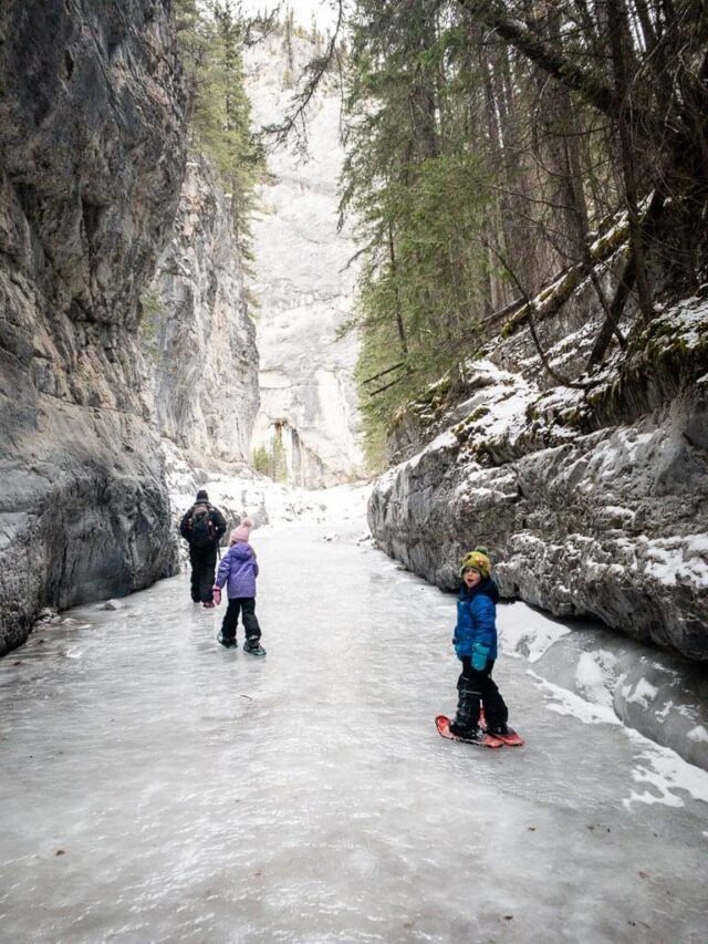 Grotto Canyon Ice Walk in Kananaskis Country - Travel Banff Canada