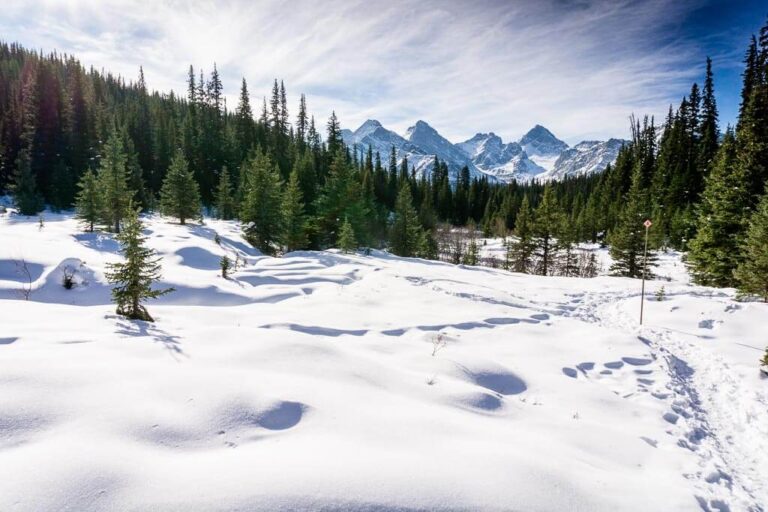 Chester Lake Snowshoe in Kananaskis Country - Travel Banff Canada