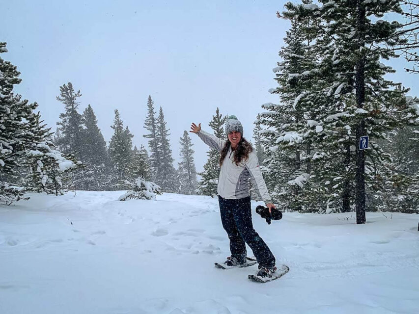 Upper Stoney Lookout Snowshoe in Banff - Travel Banff Canada