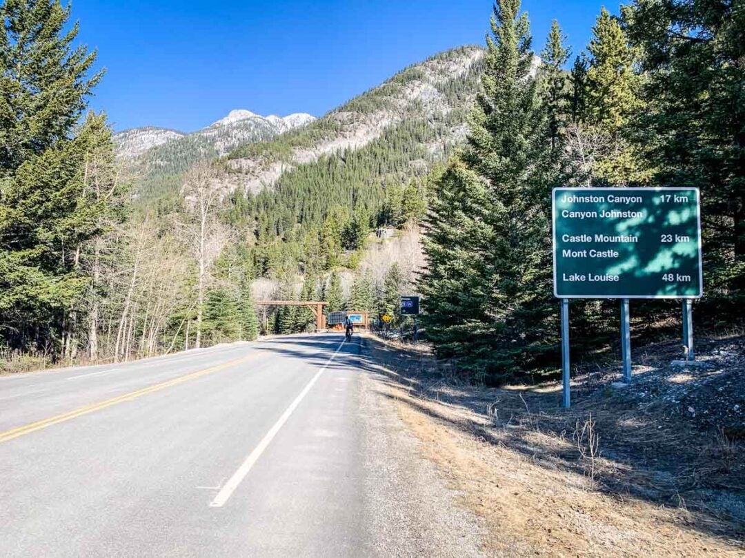 Cycling the Bow Valley Parkway in Banff National Park - Travel Banff Canada