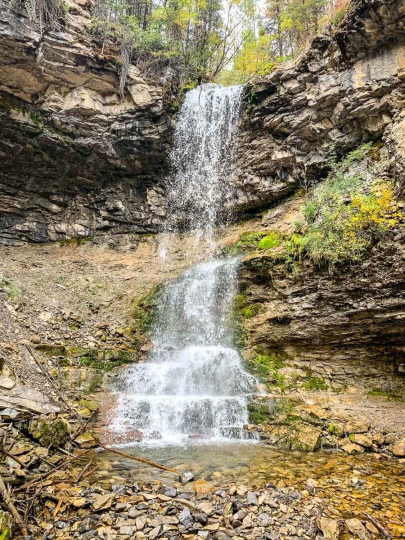 Troll Falls Hike in Kananaskis - Travel Banff Canada