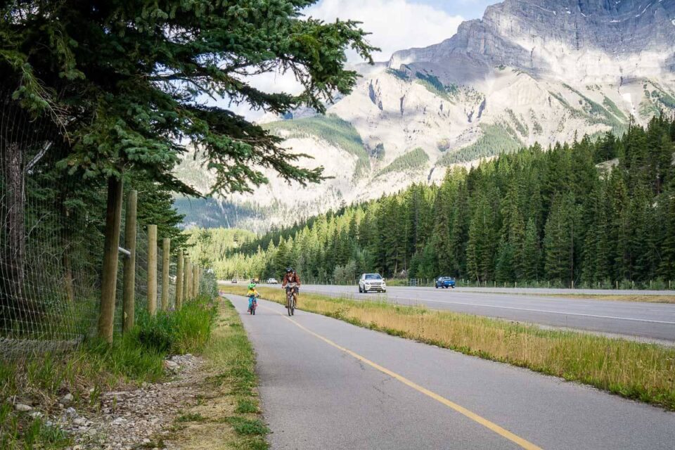 Cycling the Banff Legacy Trail in Banff National Park - Travel Banff Canada