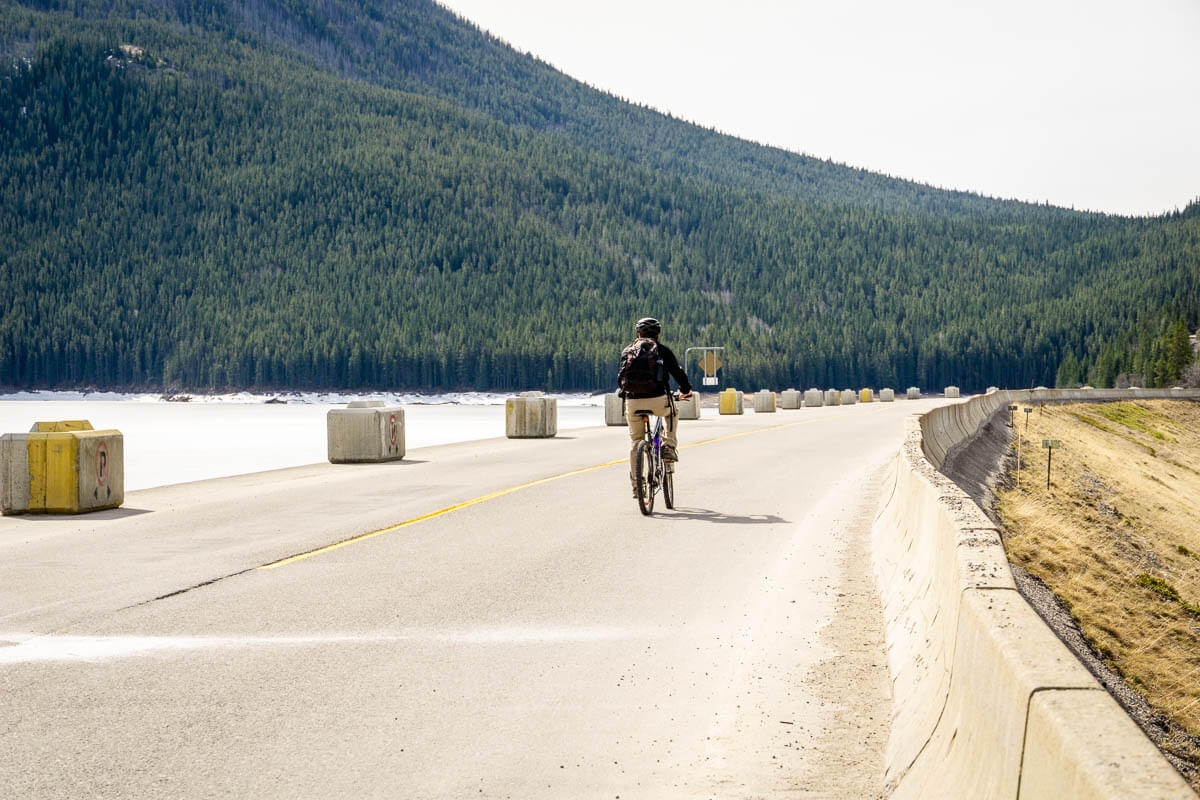 Cycling the Lake Minnewanka Loop in Banff National Park - Travel Banff ...