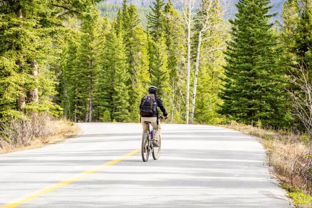 Cycling the Lake Minnewanka Loop in Banff National Park - Travel Banff ...