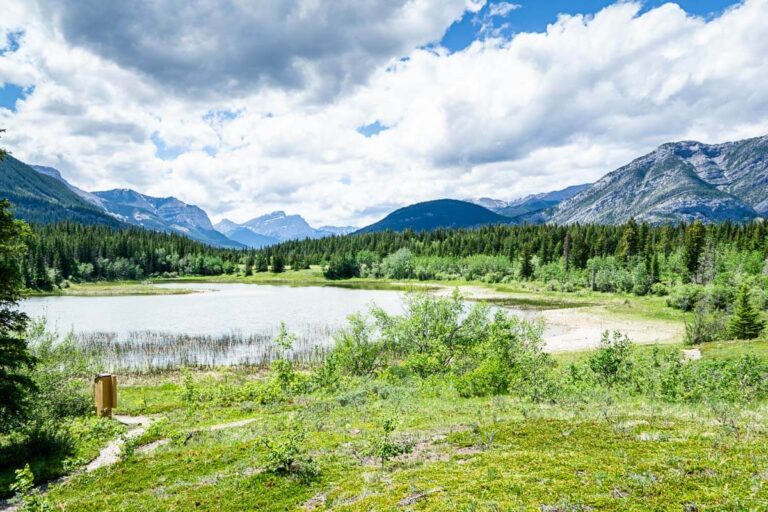 Middle Lake Interpretive Trail in Kananaskis - Travel Banff Canada
