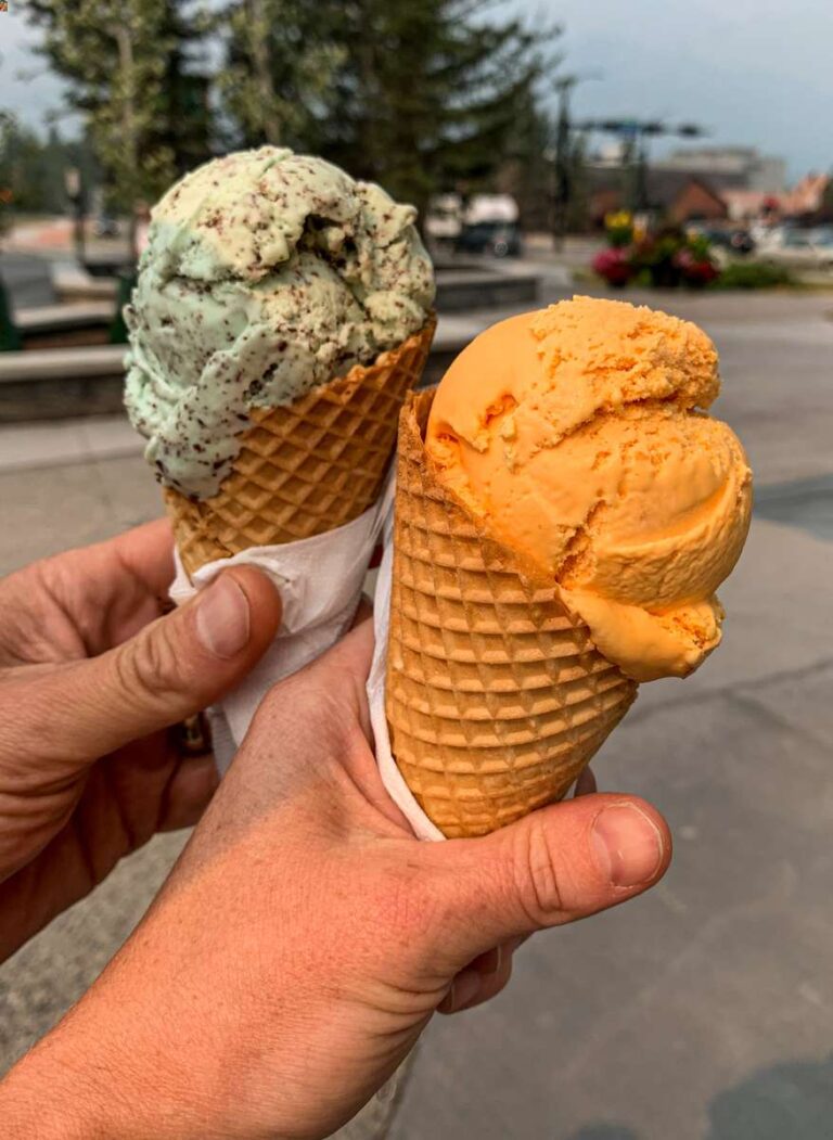 7 Best Canmore Ice Cream Shops - Travel Banff Canada
