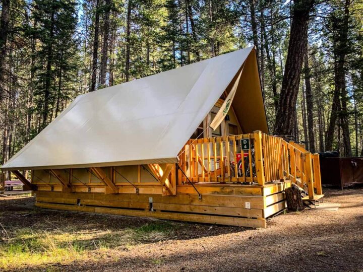 Comfort Camping - the Banff oTENTik Experience - Travel Banff Canada