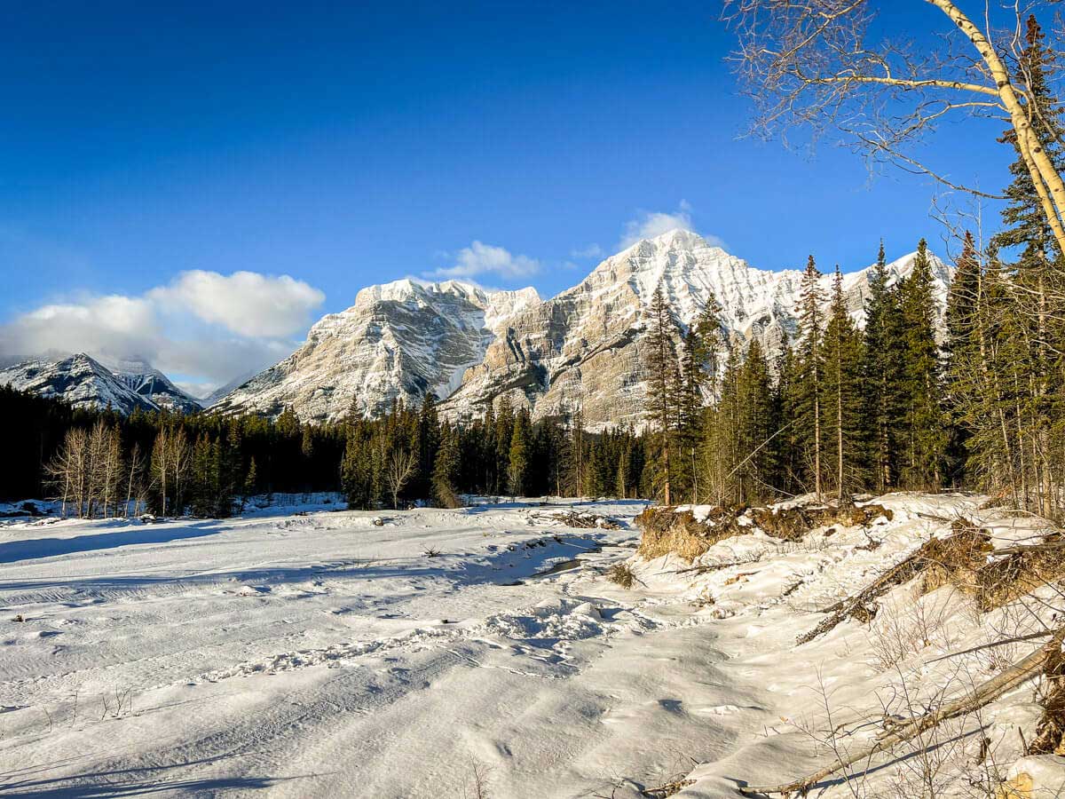 Green Monster Winter Hike - Kananaskis Country - Travel Banff Canada
