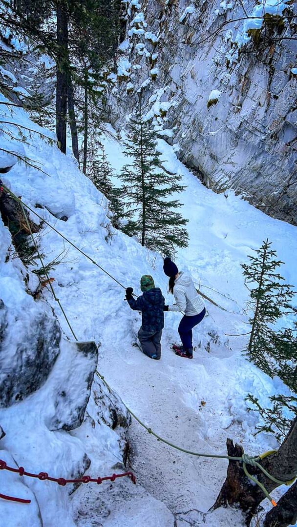 Green Monster Winter Hike - Kananaskis Country - Travel Banff Canada