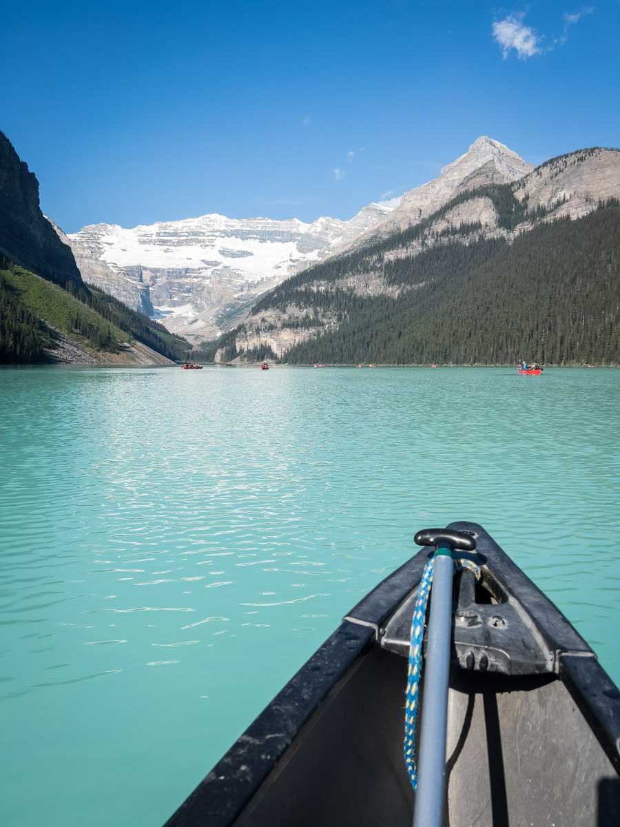 Complete Guide to Canoeing Lake Louise - Travel Banff Canada
