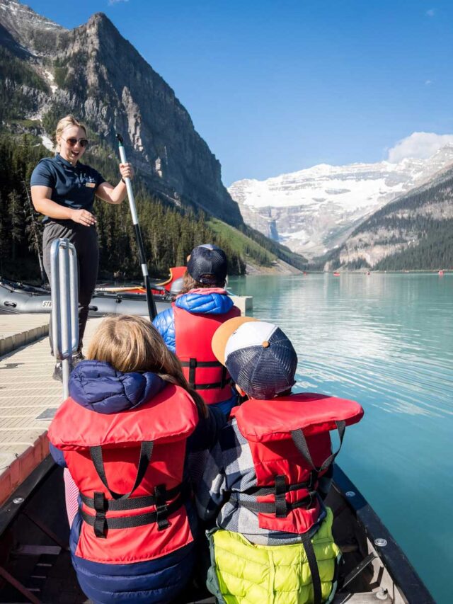 Complete Guide to Canoeing Lake Louise - Travel Banff Canada