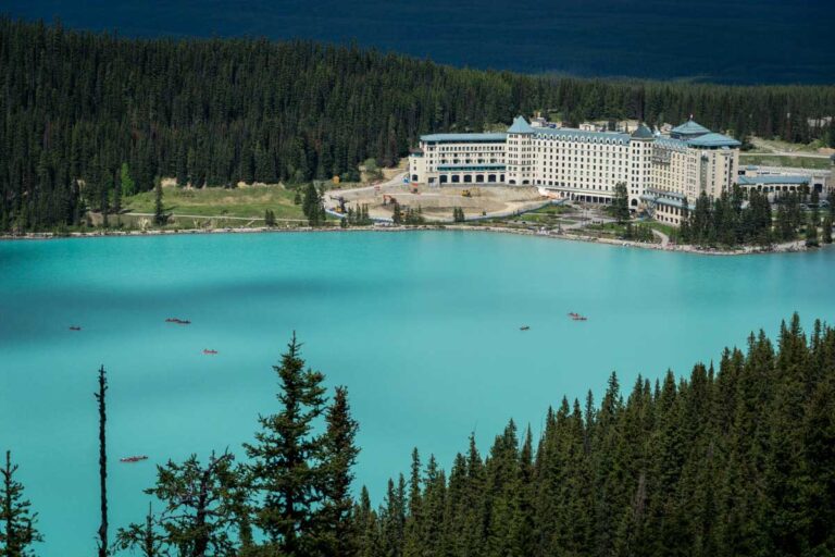 Complete Guide to Canoeing Lake Louise - Travel Banff Canada