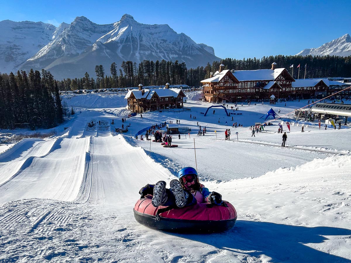 Experience the Thrill of Snow Tubing in Banff National Park