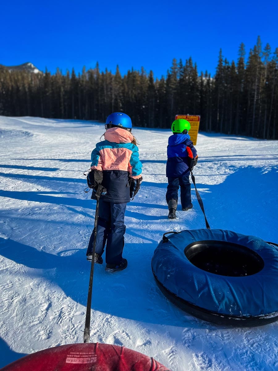 Experience the Thrill of Snow Tubing in Banff National Park