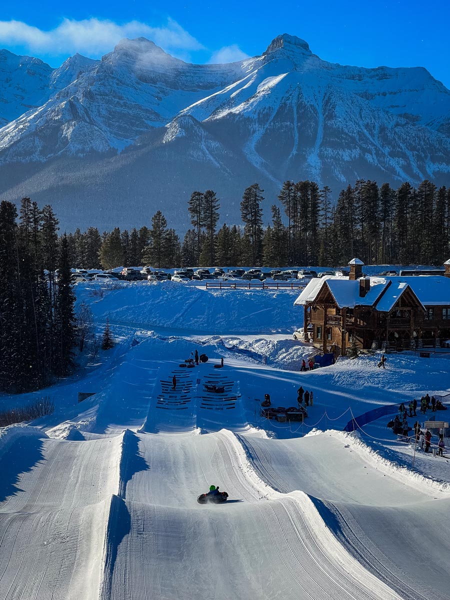 Experience the Thrill of Snow Tubing in Banff National Park