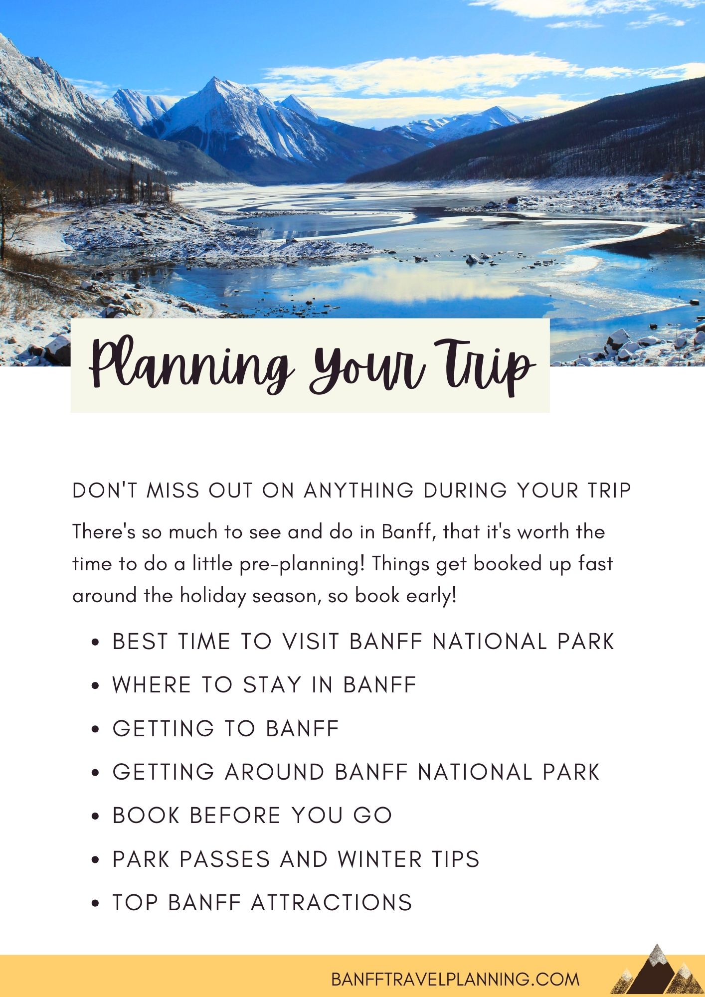 The Ultimate Winter Guide to Banff National Park - Travel Banff Canada
