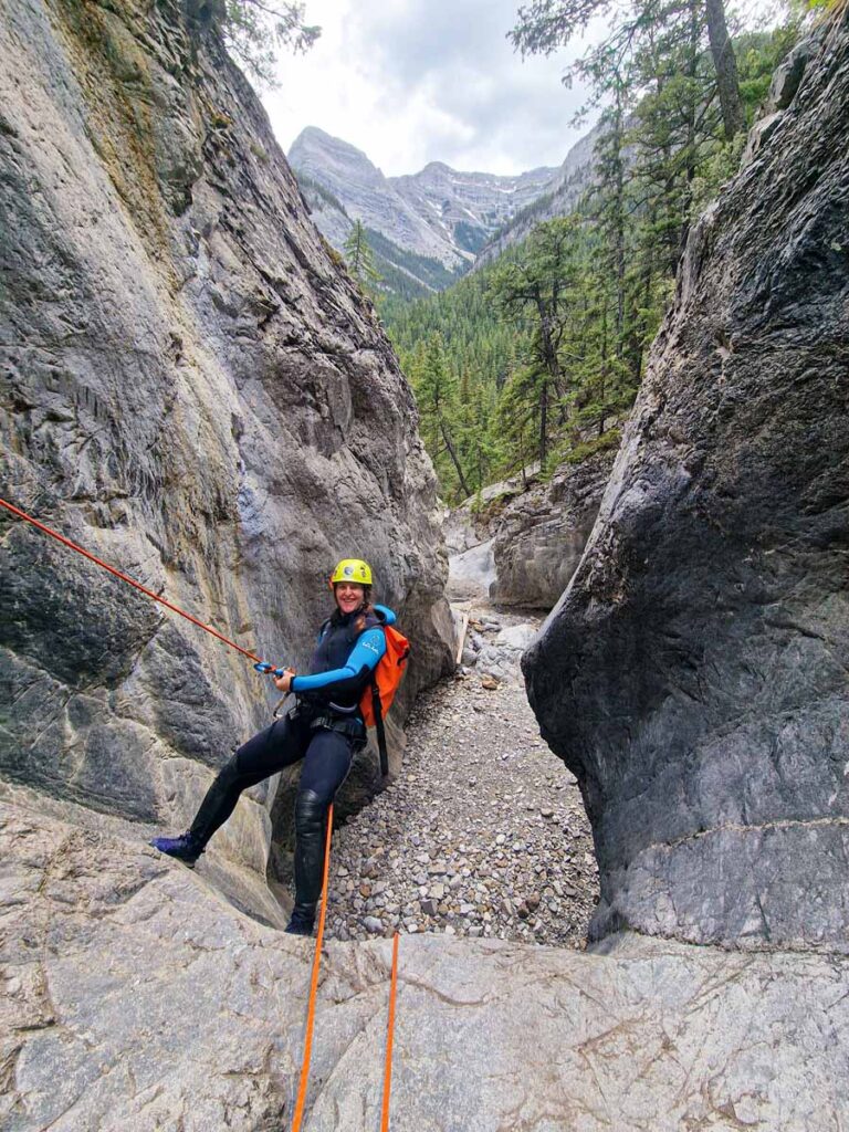 Canyoning in Banff - A Heart Creek Adventure - Travel Banff Canada